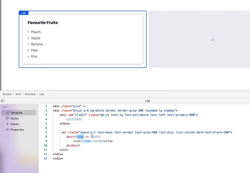 RapidWeaver Custom Elements - If Not Nil